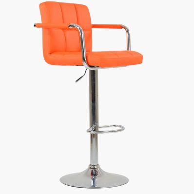 Orange Bar Stools - Burnt Orange | Lakeland Furniture