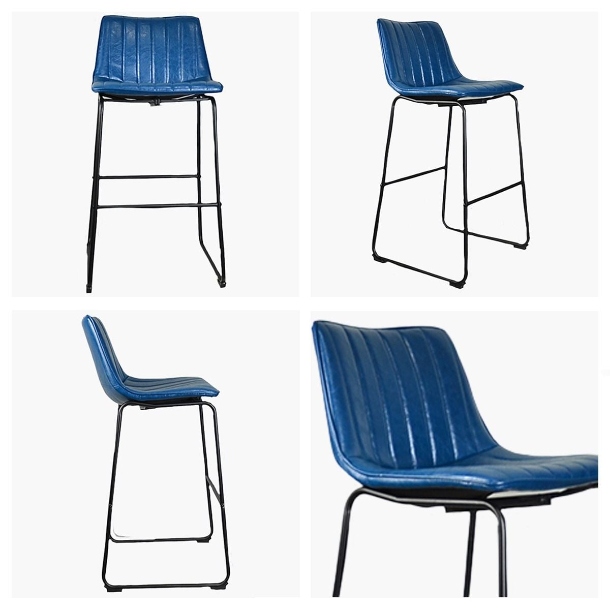 Blue Bar Stools - Blue Breakfast Bar Stools | Lakeland Furniture