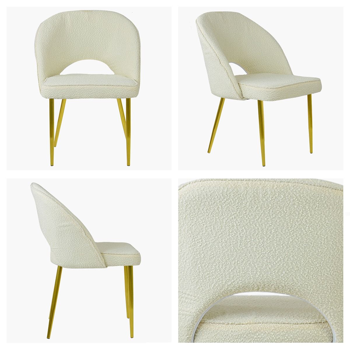 Cream Dining Chairs - Cream Dining Room Chairs | Lakeland Furniture